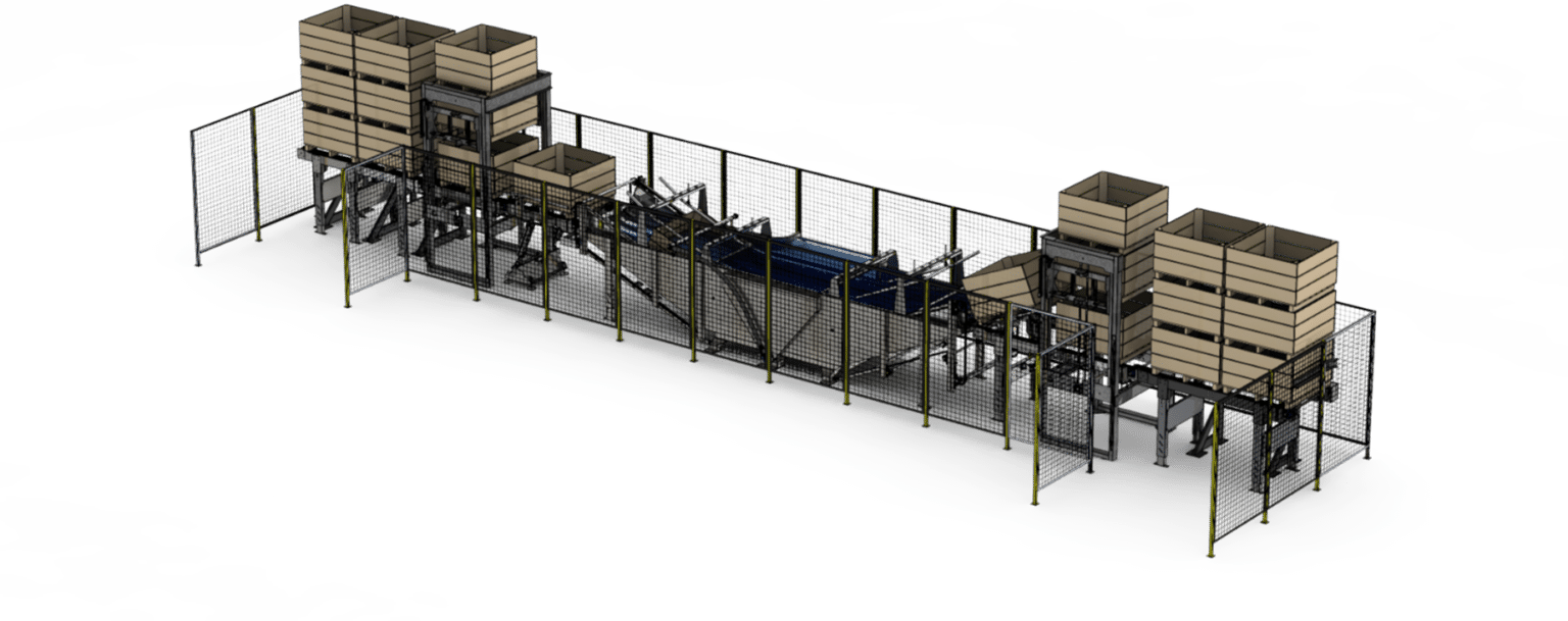 Continuous Flow Bin Dump | CR Automation
